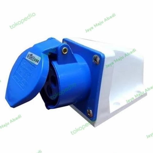 Jual Socket Industri Surface / Wall Socket 3Pole 32A FORT - Kota ...