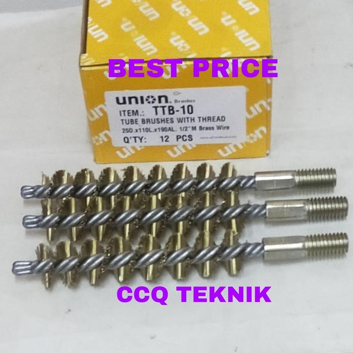Jual sikat pipa tube brush TTB-10 kuning brass 25MM 1IN - Jakarta Barat - CCQ Teknik | Tokopedia