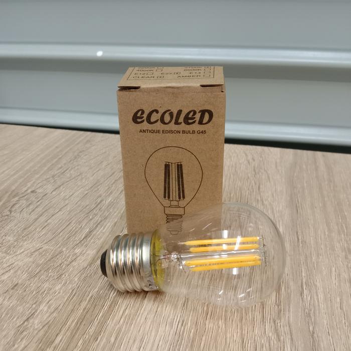 Jual LAMPU EDISON LED FILAMENT / FILAMENT 4WATT / 4W E27 - G45 4watt ...