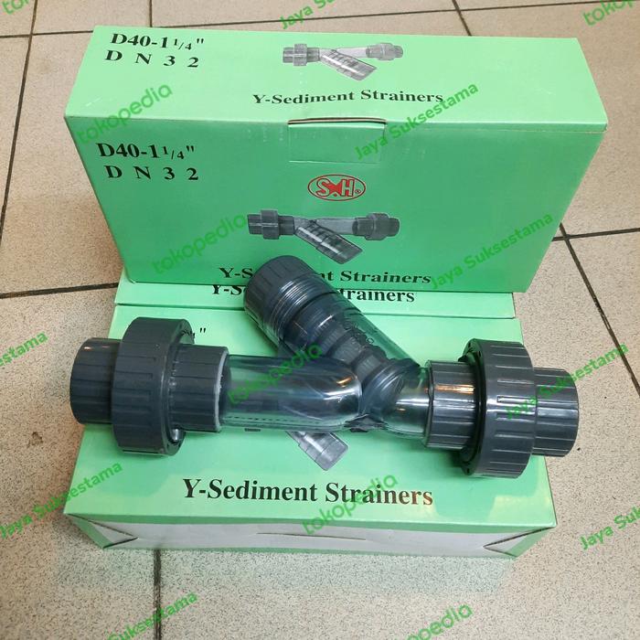 Jual Y Strainer PVC 1 1/4 inch / Y Strainer PVC Bening - Jakarta Barat ...