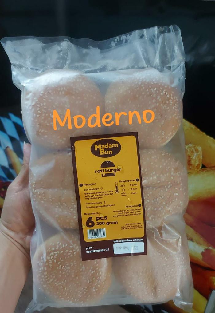 Jual Roti burger wijen isi 6pcs - Burger Bun sesame isi 6 pcs - Jakarta ...