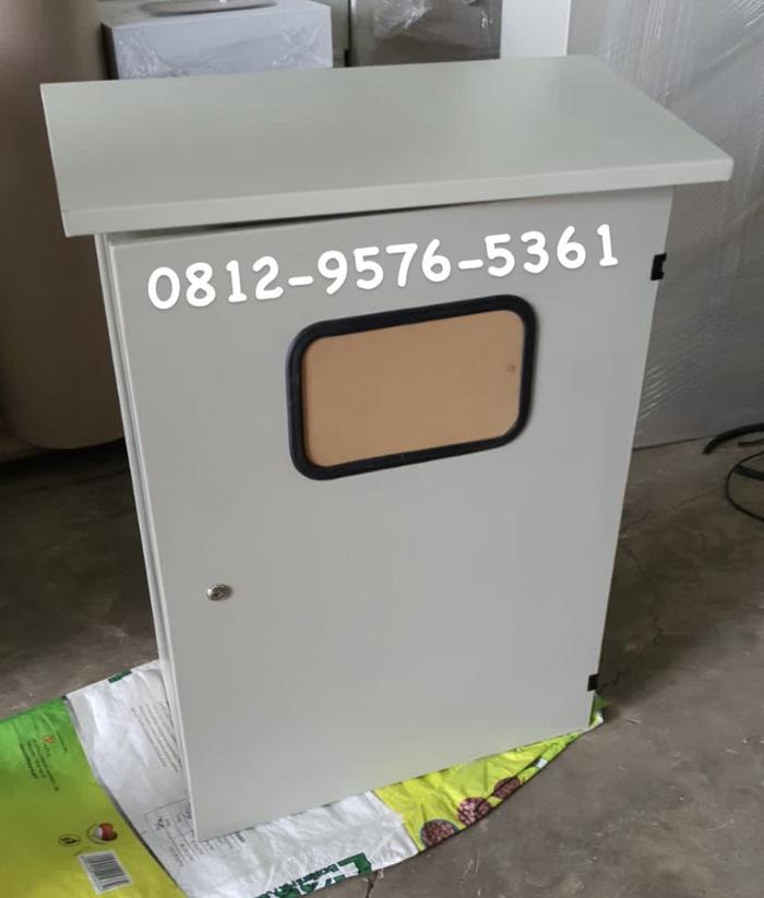 Jual box panel outdoor kaca kwh 50x70x20 70x50x20 50x70 70x50 plat 1 ...