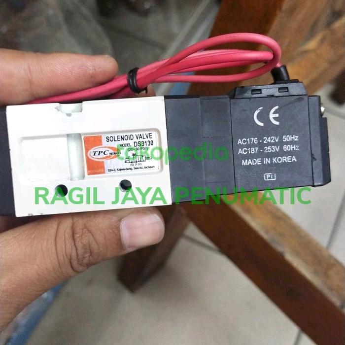 Jual SOLENOID VALVE TPC DS3130-02 AC220V - Jakarta Barat - RAGIL JAYA ...