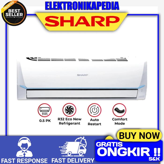 Jual AC SHARP AH-A5SAY 1/2PK 5SAY AH A5SAY STANDARD THAILAND LOW 390 ...