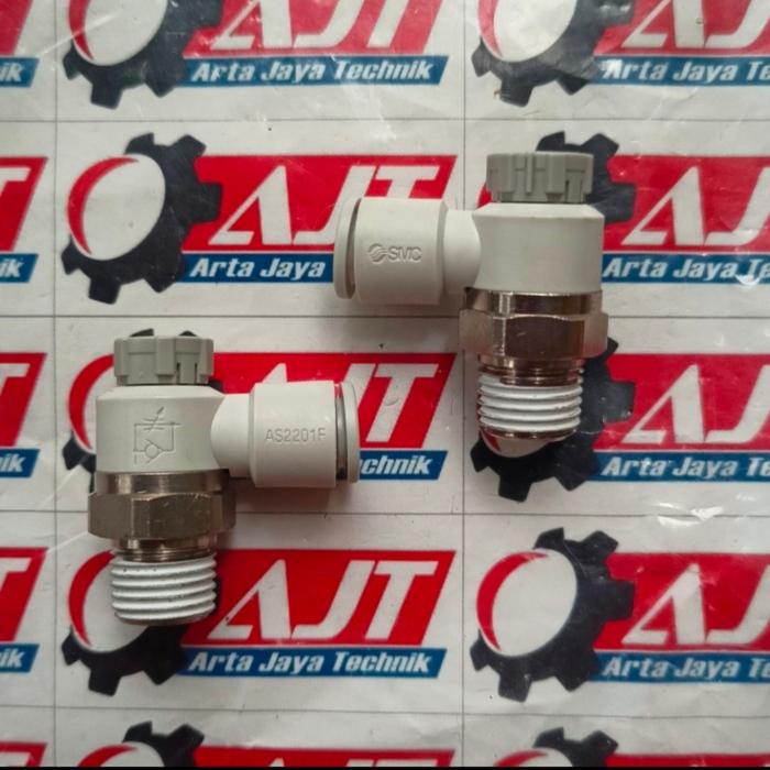 Jual Speed Control Drat 1/4" Hose 8mm AS2201F-02-08SA SMC AS2201F-02-08 - Kab. Purwakarta - arta ...