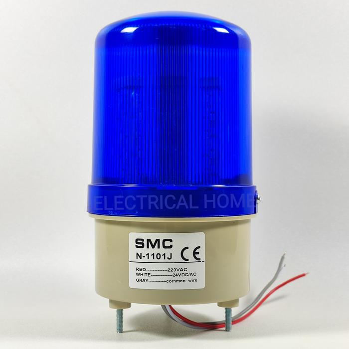 Jual ROTARY LAMP LED WITH BUZZER N-1101J BIRU MULTIVOLT/MULTIFUNGSI. - Kota Surabaya ...