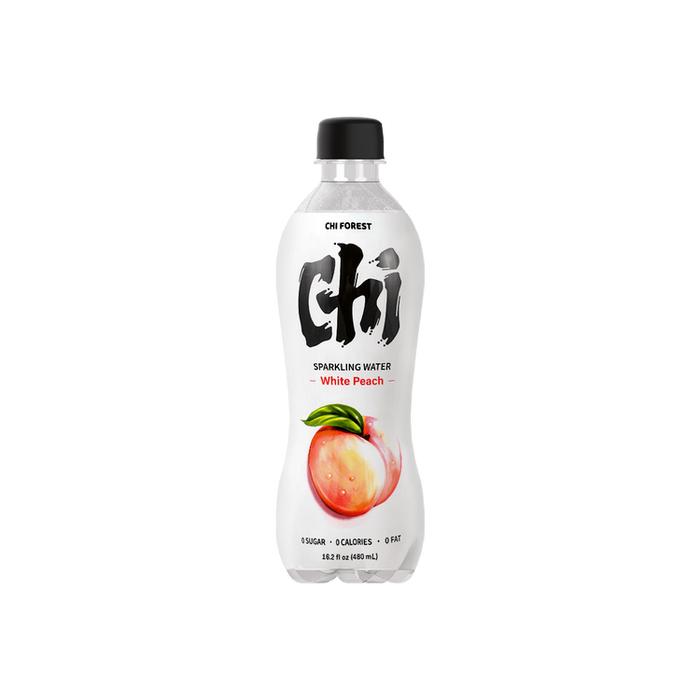 Jual Chi Forest Sparkling Water Bebas Gula White Peach Lychee Fizzy ...