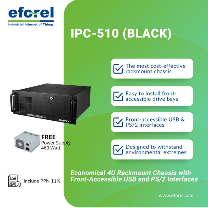 Jual Casing PC ATX Komputer Built Up Industrial Advantech IPC-510 (Hitam) - Kota Surabaya ...
