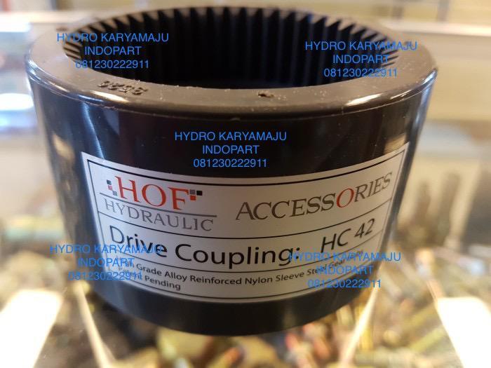 Jual Nylon/Sleeve Drive Coupling HC-42 HOF Hydraulic Coupling HC42 ...