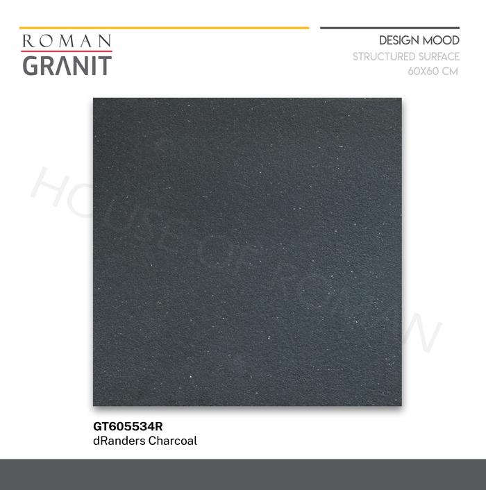 Jual ROMANGRANIT dRanders Charcoal 60X60 GT605534R ROMAN GRANIT ...