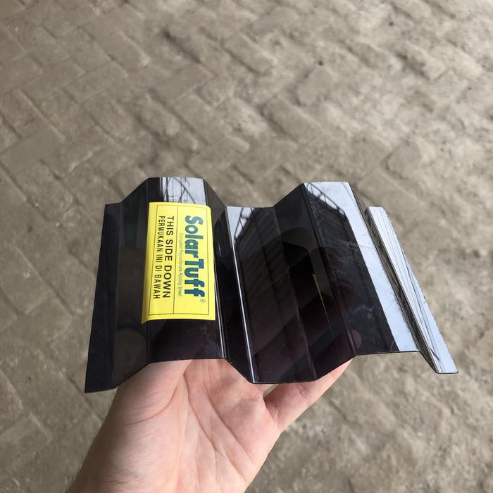 Jual SolarTuff Greca - Atap Fiber Polycarbonate - Bronze, 4 Meter ...