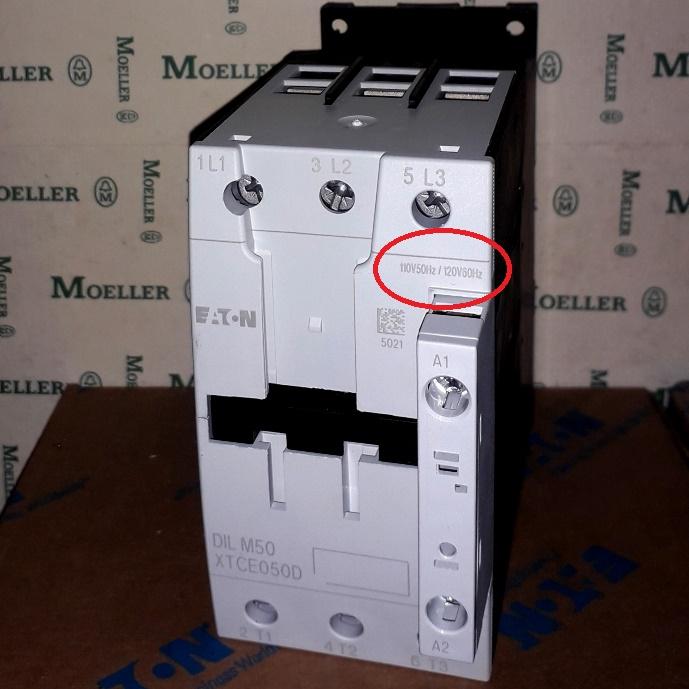 Jual Contactor DILM50 EATON Moeller XTCE050D - COIL 110VAC - Jakarta ...