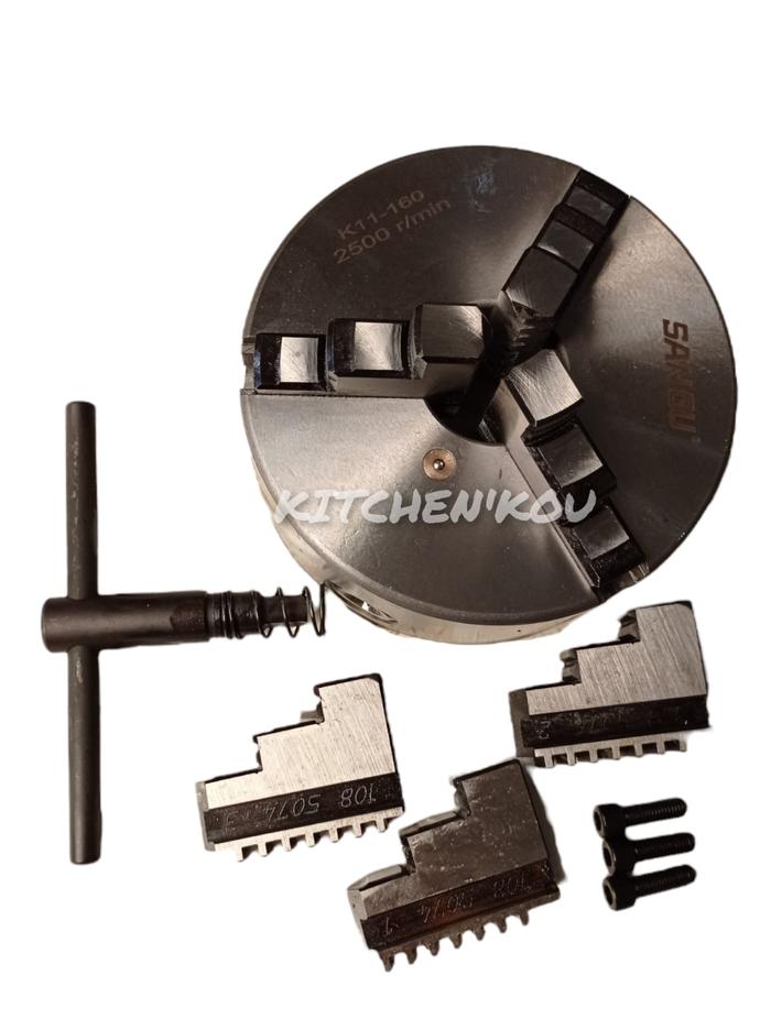 Jual CHUCK BUBUT / CLAW BUBUT SAN OU 6 INCH 3 JAW K11-160 - Jakarta ...