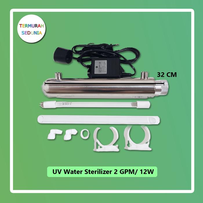 Jual UV 2 GPM Water Sterilizer Ultraviolet - Kota Surabaya - TERMURAH SEDUNIA | Tokopedia