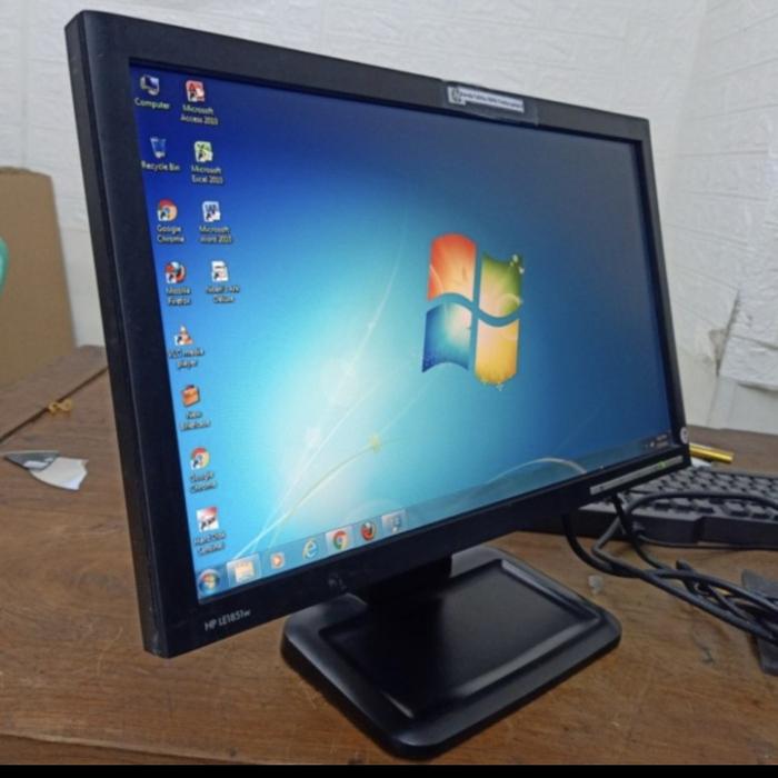 Jual ready bosqu monitor hp 19 inchi le1851w wide schreen layar cerah ...