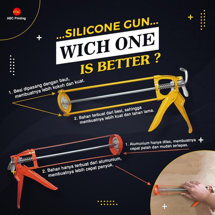 Jual Sealant Gun DEXTONE Alat Tembakan lem sealant silicon botol ...