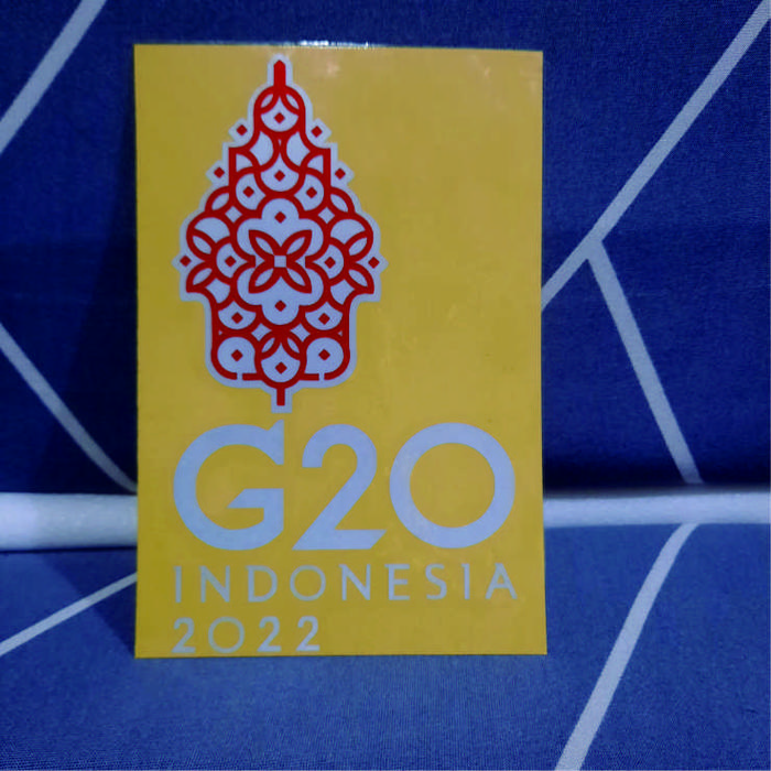 Jual sticker mobil logo G20 - Kab. Sidoarjo - advance sticker | Tokopedia