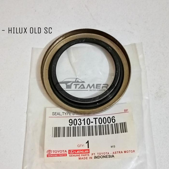 Jual OIL SEAL TYPE S SEAL RODA BELAKANG DALAM HILUX OLD SC 90310-T0006 ...