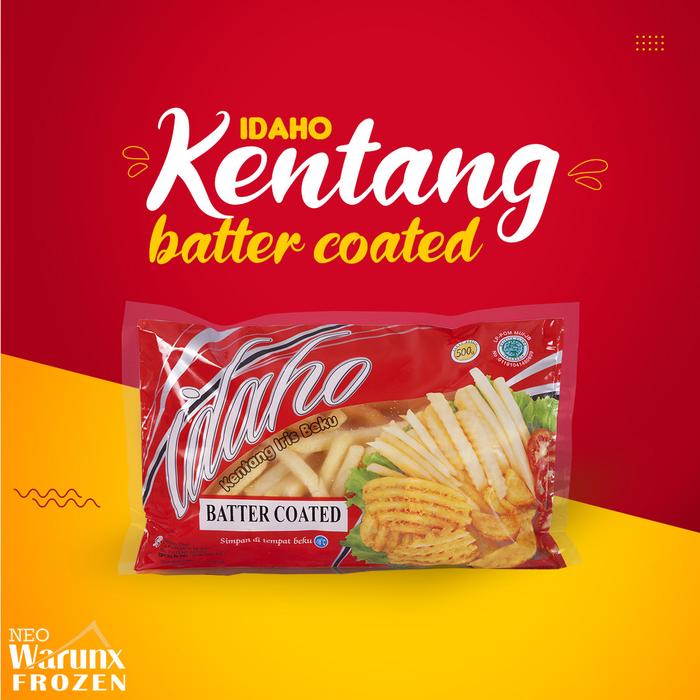 Jual KENTANG GORENG Butter Coated Idaho , Berat : 500g, 1kg, 2.5kg ...