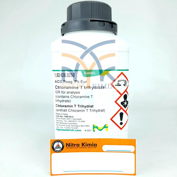 Jual Chloramine T Merck/Chloramin T/Cloramin T/Khloramin T/Kloramin T ...