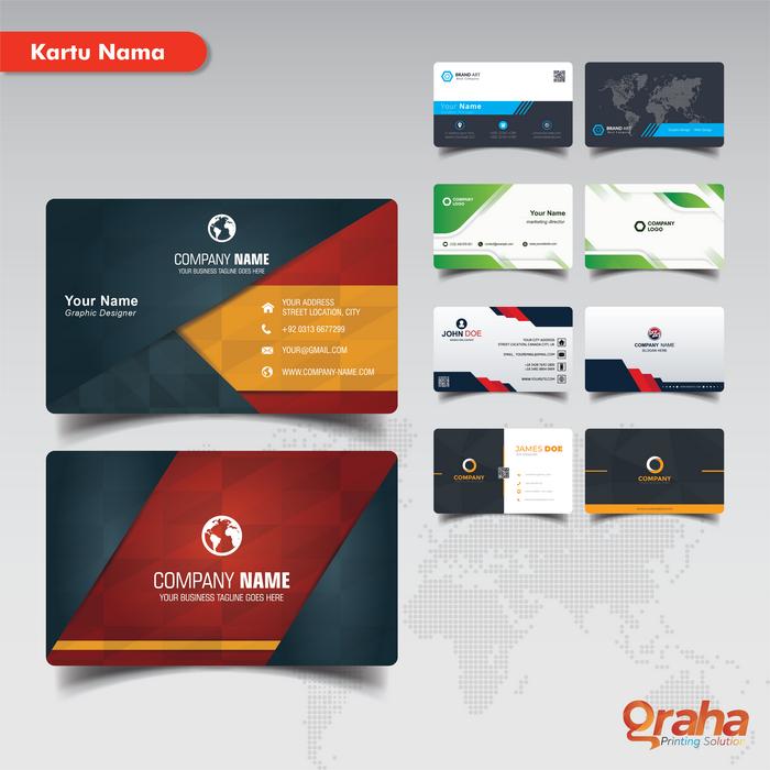 Jual Cetak Kartu Nama Card 1 Sisi – Desain Bebas dan Full Color, Harga ...