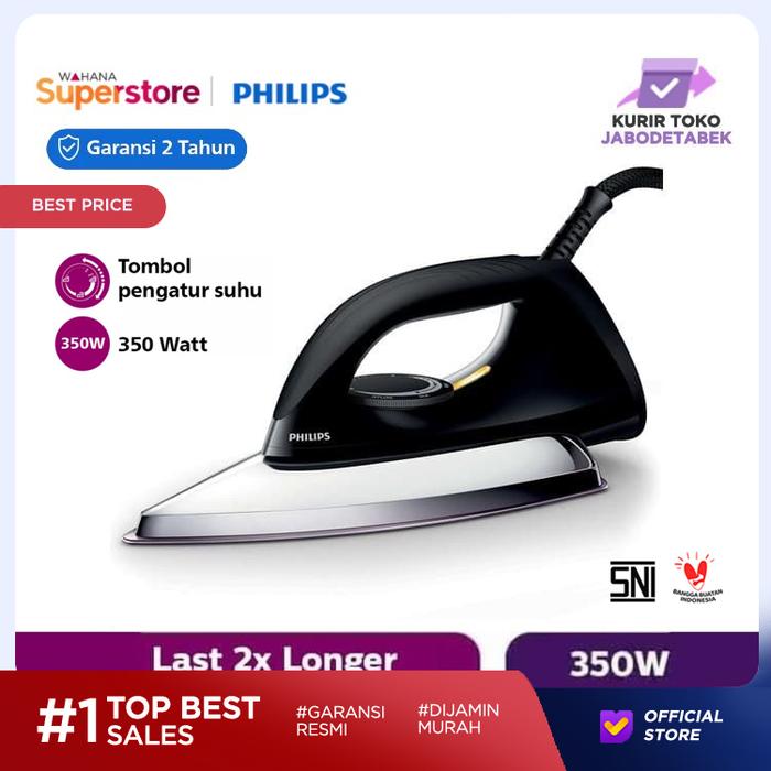 Jual #GARANSIRESMI PHILIPS Setrika HD1173/80 - HITAM - Jakarta Utara ...
