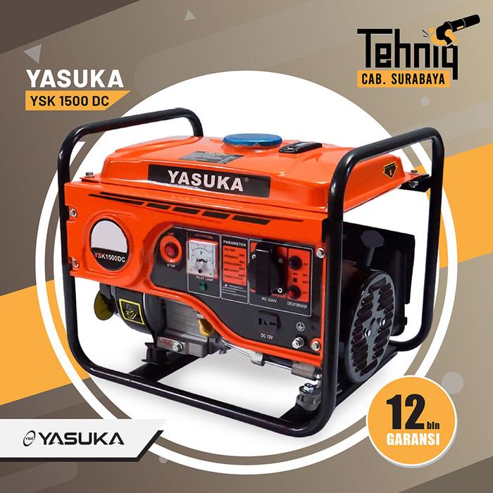 Jual Mesin Genset YASUKA Generator Type 1500 DC - Kota Surabaya - Tehniq Surabaya | Tokopedia
