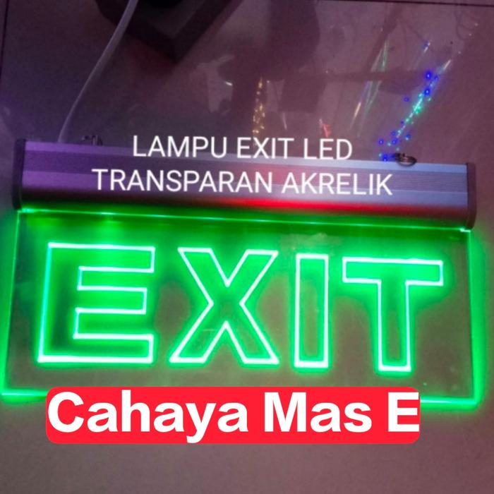 Jual lampu EXIT led emergency transparan - Jakarta Pusat - Cahaya Mas ... Jual lampu EXIT led emergency transparan - Jakarta Pusat - Cahaya Mas ...