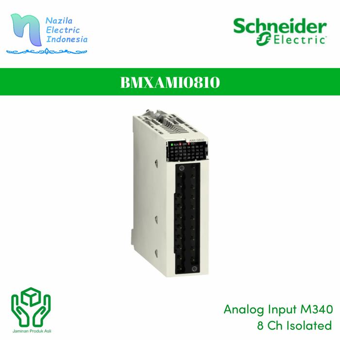 Jual Schneider BMXAMI0810 Analog Input M340 8Ch Isolated Original ...