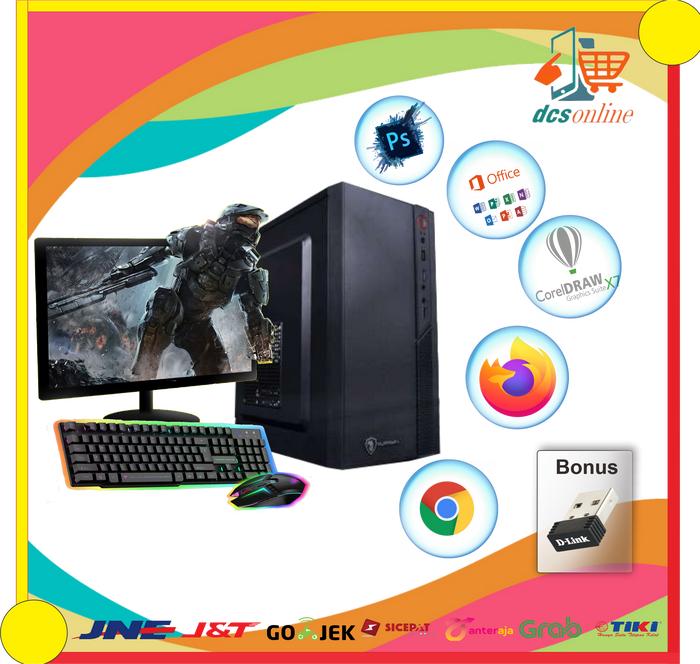 Jual PC RAKITAN KOMPUTER INTEL CORE i3+RAM 4GB+HDD 500GB + LED 19INCH ...