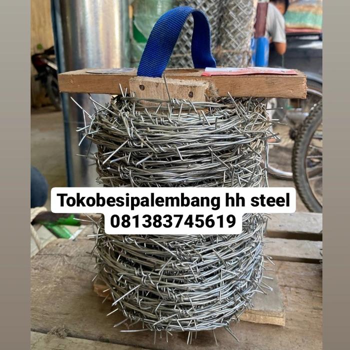 Jual Kawat duri 100 meter bahan galvanis /Kawat duri packing kayu /HH ...