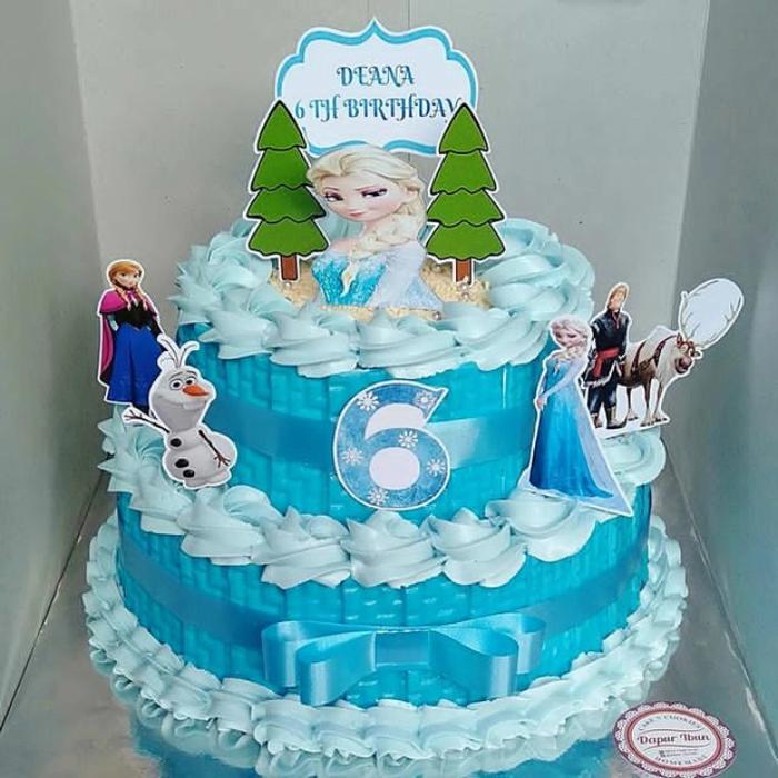 Jual kue ulang tahun frozen / kue ultah frozen - Jakarta Selatan ...