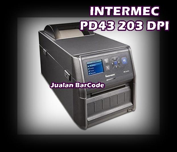 Jual PRINTER LABEL INTERMEC PD-43 | PD43 | PD 43 BARCODE PRINTER ...