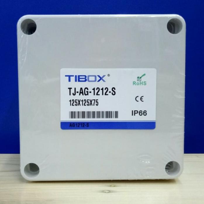 Jual Junction Box PVC 125x125x75 mm Tibox 125 x 125 x 75 Tibox TJ-AG ...