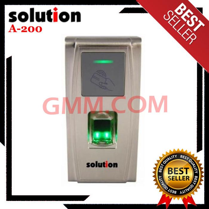 Jual Solution A200 - Mesin Absensi Sidik Jari - Fingerprint / Finger ...