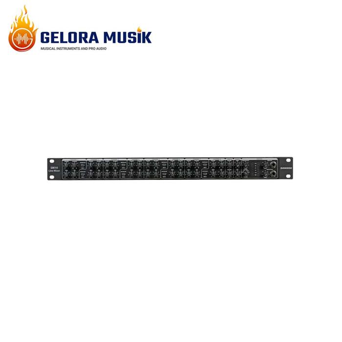 Jual Mixer Samson SM10 10-CH Line, Rackmount SASM10 - Kab. Tangerang ...