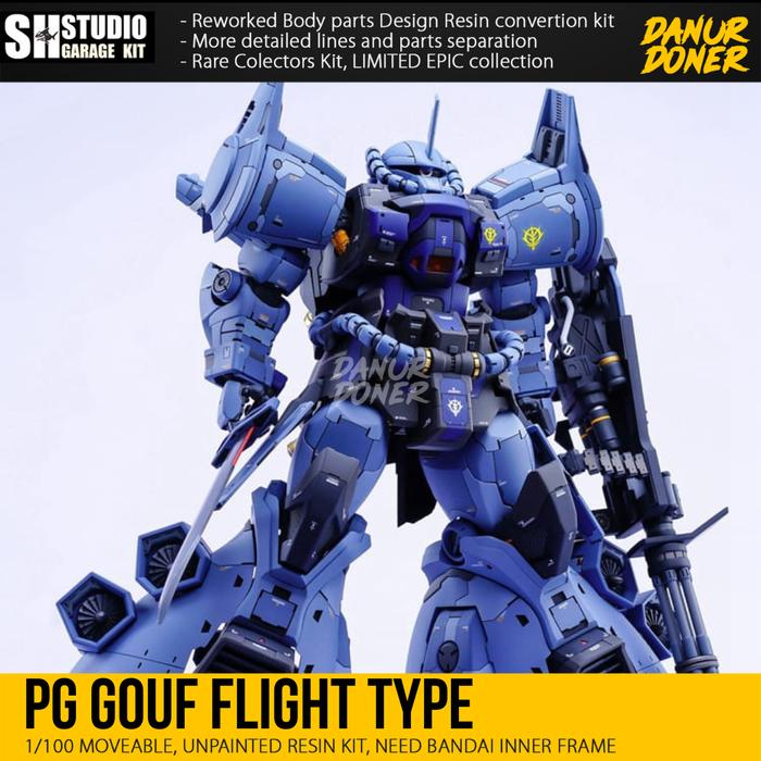 Jual PG GOUF FLIGHT TYPE 1/60 ZAKU CONVERSION DRESS GARAGE KIT by SH ...