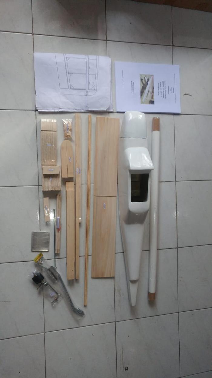 Jual Pesawat Model RC Aeromodeling TS20 ENGINE Paket Combo - KIT ...