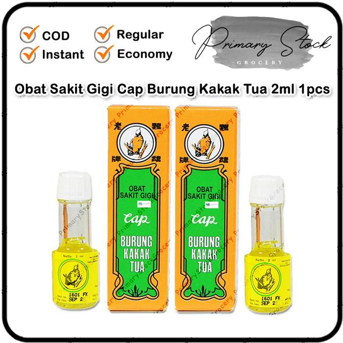Jual Obat Sakit Gigi Berlubang Paling Ampuh Anak Cap Burung Kakak Tua ...