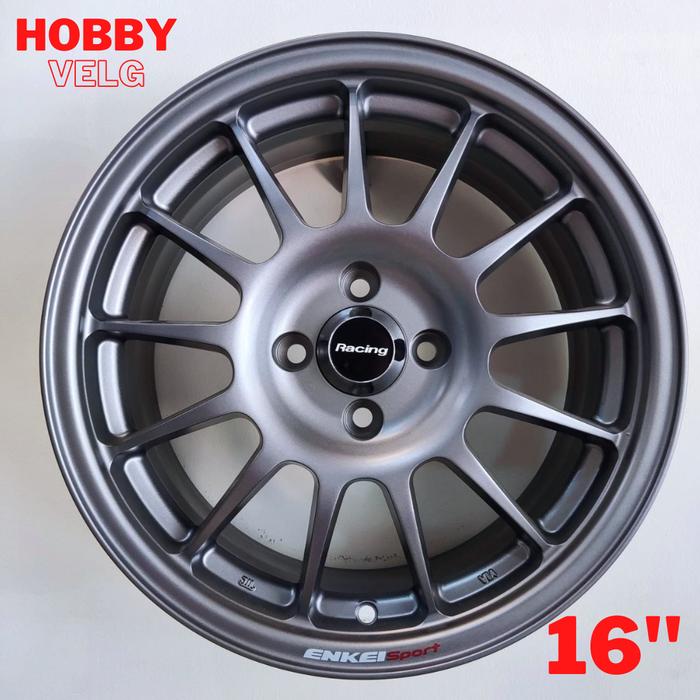 Jual VELG MOBIL FLOW FORMING REP. RCT5 R16 x 7 4H 100 ET 40 GUN METAL ...