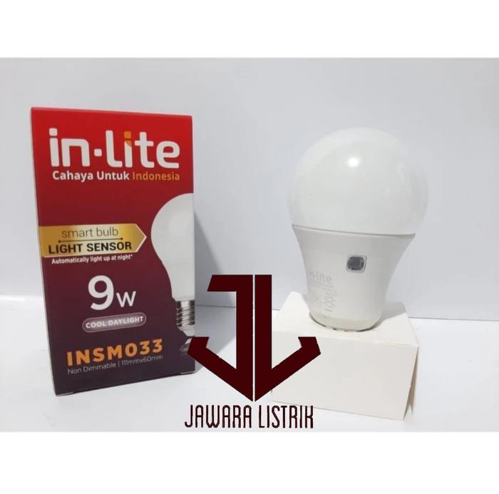 Jual LAMPU SENSOR CAHAYA 9W 9 W WATT INLITE IN-LITE INMS033 - Jakarta ...