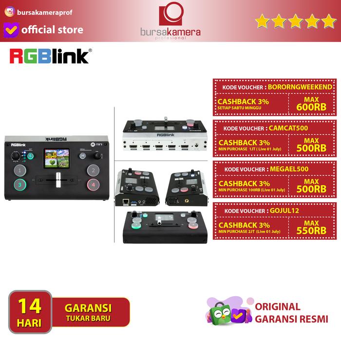 Promo RGBlink / RGB Link Mini Streaming Switcher ORIGINAL GARANSI RESMI ...