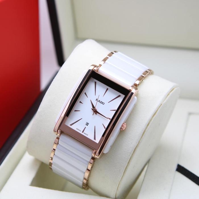 Jual JAM TANGAN WANITA RADO - KERAMIK PREMIUM - 3.5 CM - Putih ...