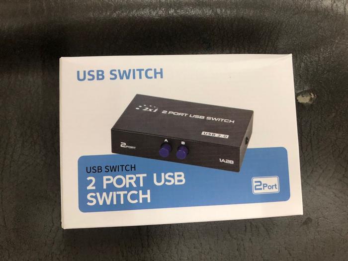 Jual Manual Switch Printer 2 Port / Data Switcher 1-2 Usb / Switch ...