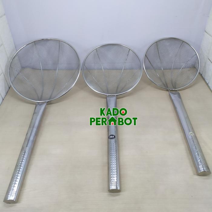 Jual Saringan Gorengan 26 - Saringan Minyak Besar - Serokan Minyak ...