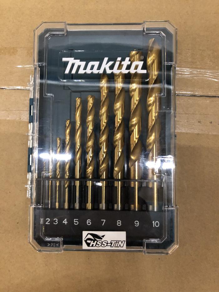 Jual mata bor besi set HSS makita 10 pcs D-72849 - Jakarta Barat ...