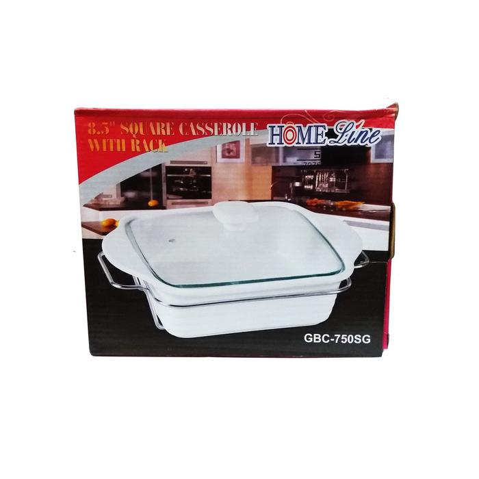 Jual Basi Segi Putih 8,5 / 8,5 inch Keramik GBC-750-SG HOMELINE ...