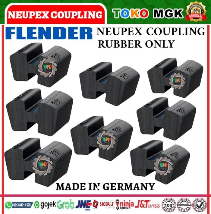 Jual FLENDER H160 NEUPEX RUBBER COUPLING RUBBER ONLY 1SET 7PCS 100% ...