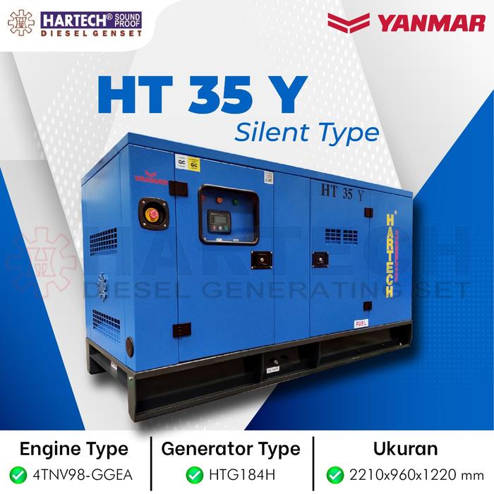 Jual GENSET HARTECH HT 35 Y SILENT TYPE GENO HTG / STAMFORD - Jakarta ...