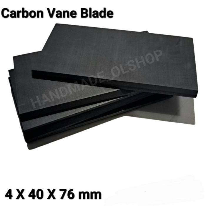 Jual CARBON BRUSH COMPRESSOR 4 X 40 X 76 MM || CARBON VANE BLADE ...